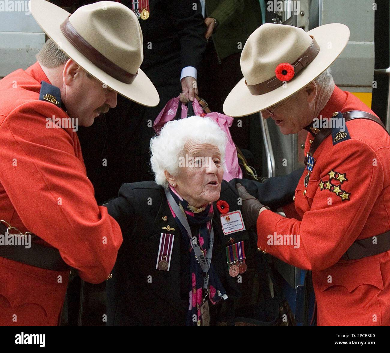 Royal Canadian Mounted Police constables Reid Smith, left, and Mike ...