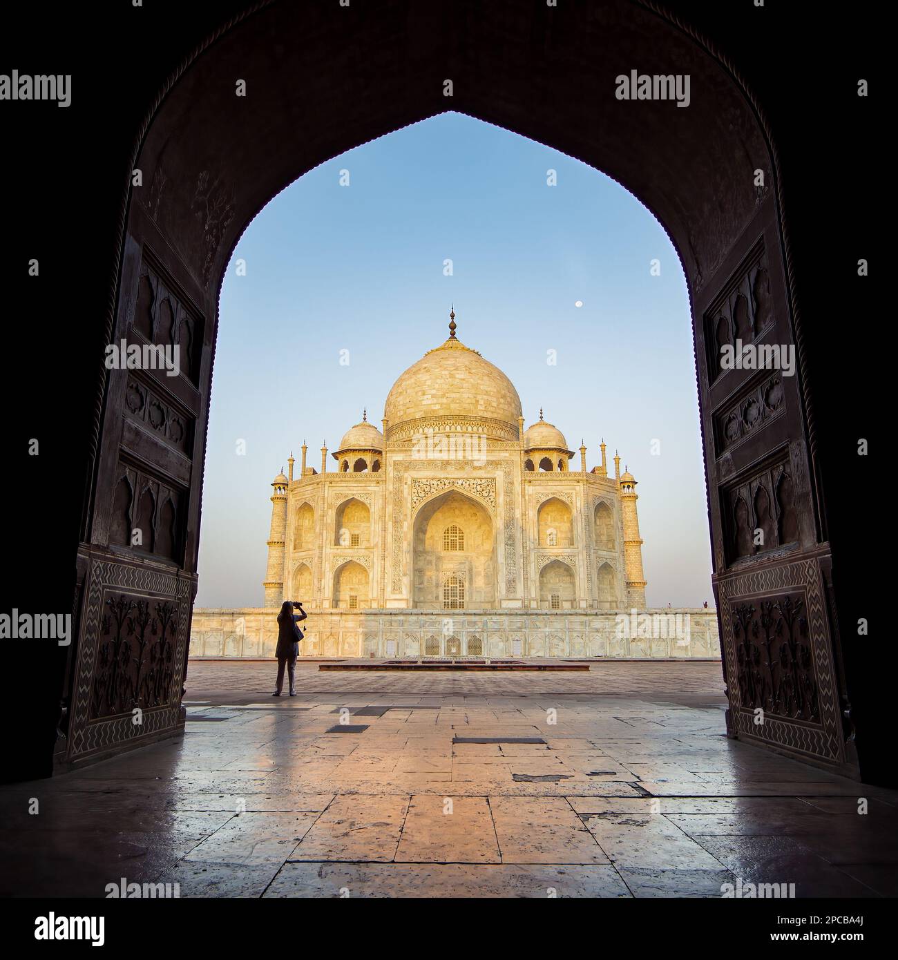 Views around the Taj Mahal, Agra Stock Photo - Alamy