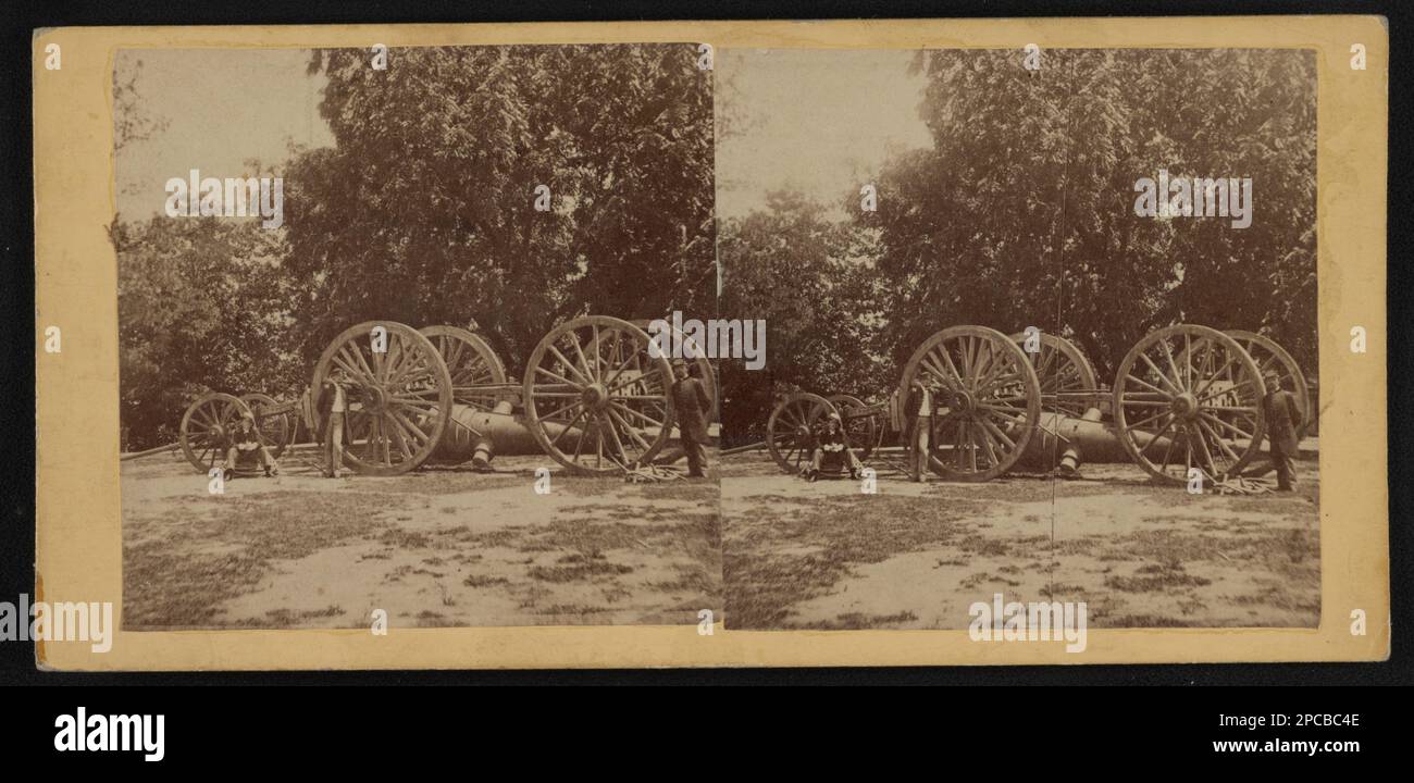 Sling for heavy artillery. Drewry's Bluff, Virginia. Civil War ...