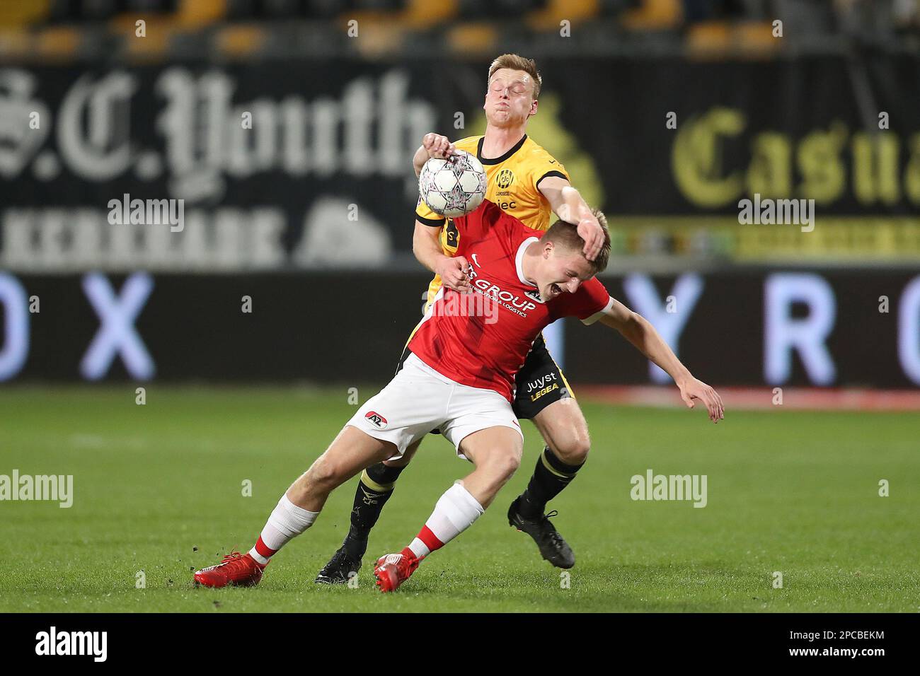 KERKRADE, Netherlands. 13th Mar, 2023. football, Dutch Keuken Kampioen Divisie, Roda JC - Jong ...