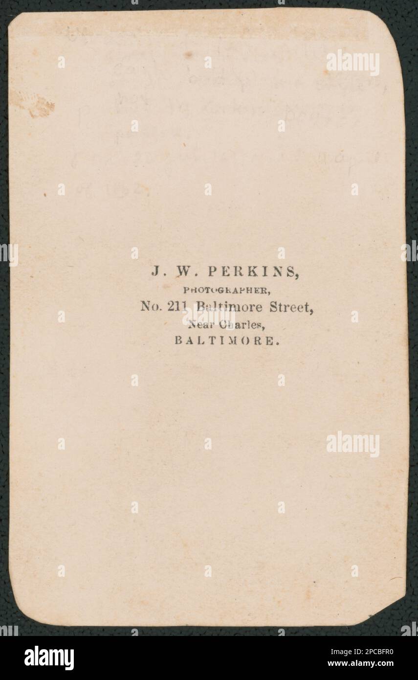 Unidentified officer in Confederate uniform with sword / J.W. Perkins ...