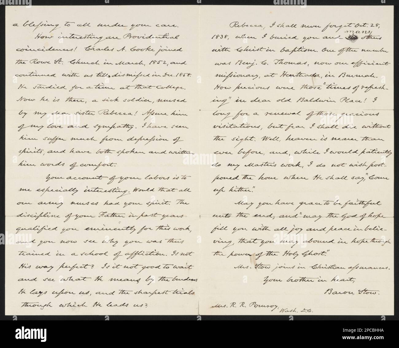 Civil war letter family hi-res stock photography and images - Alamy