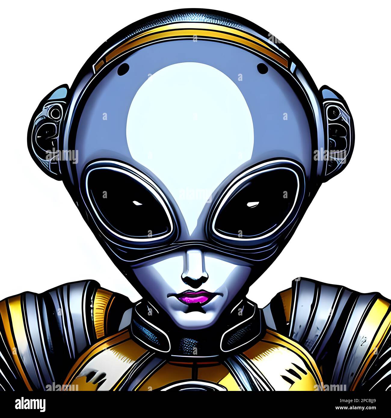 Anime girl ai hi-res stock photography and images - Alamy