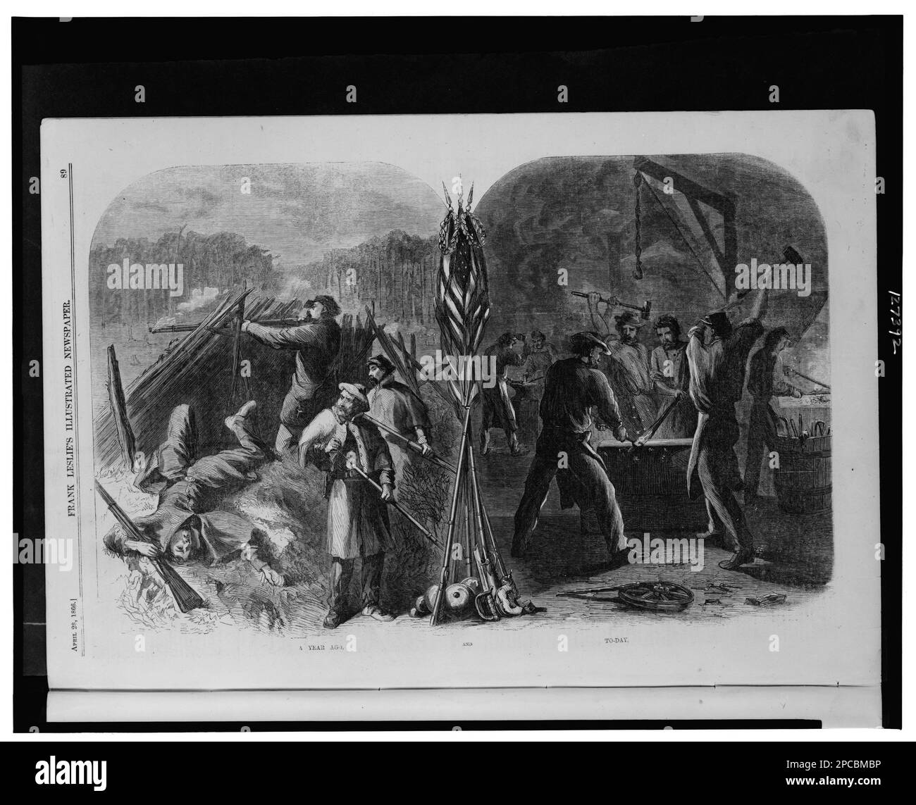 Frank leslie's illustrated civil war Cut Out Stock Images & Pictures ...