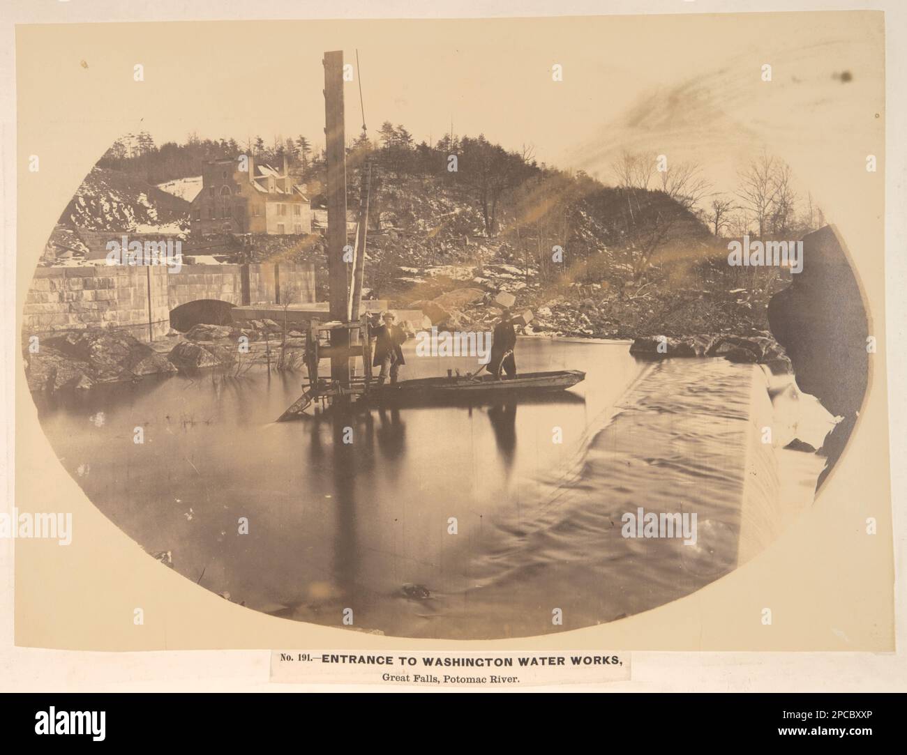 Waterworks potomac river 1860 1870 hi-res stock photography and images ...