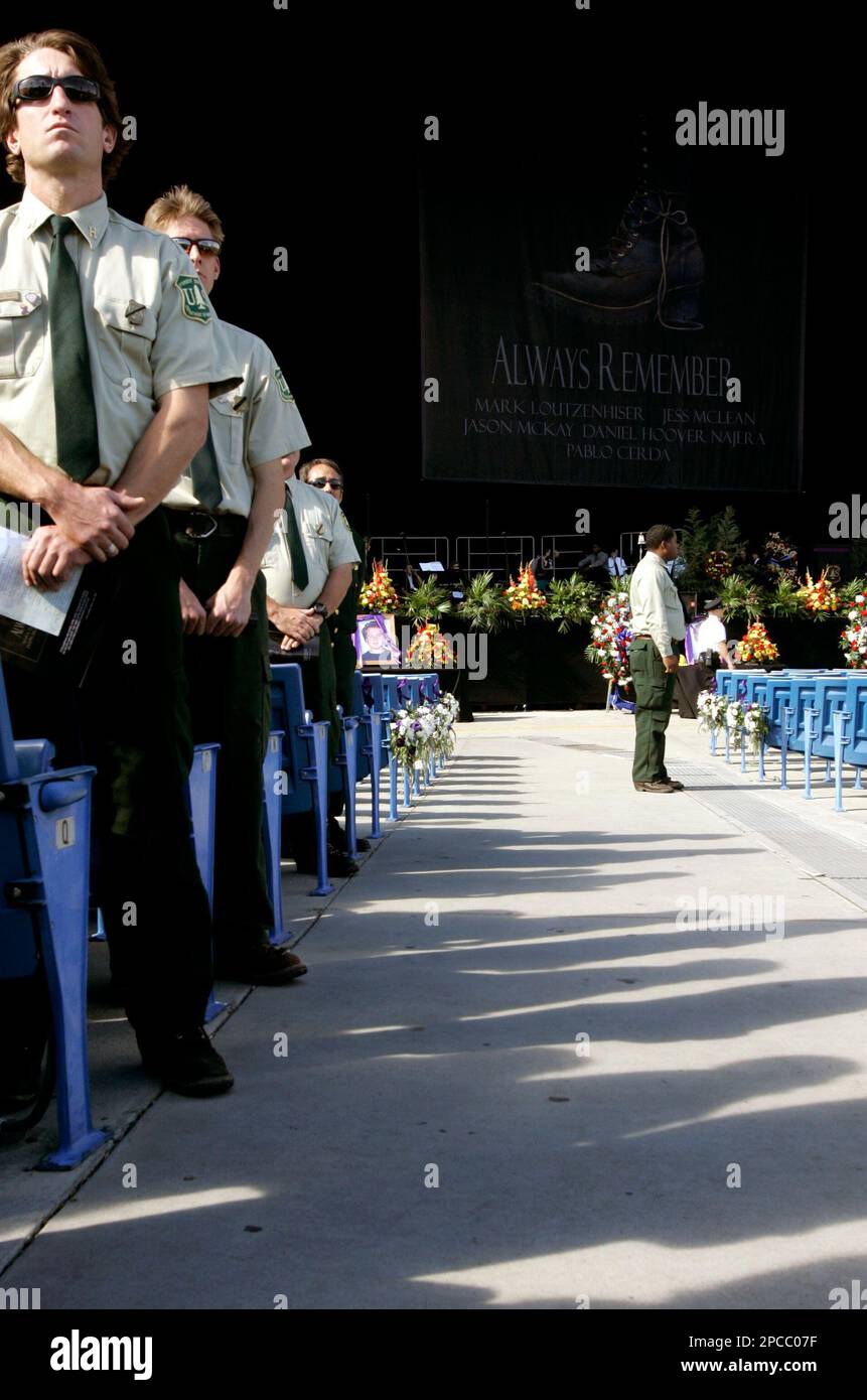 Public officials, U.S. Forest Service members, family, friends and ...
