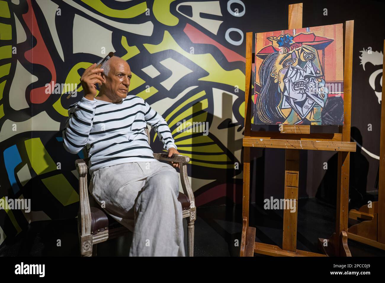 Antalya, Turkey - September 10, 2021: Pablo picasso a spanish painter ...