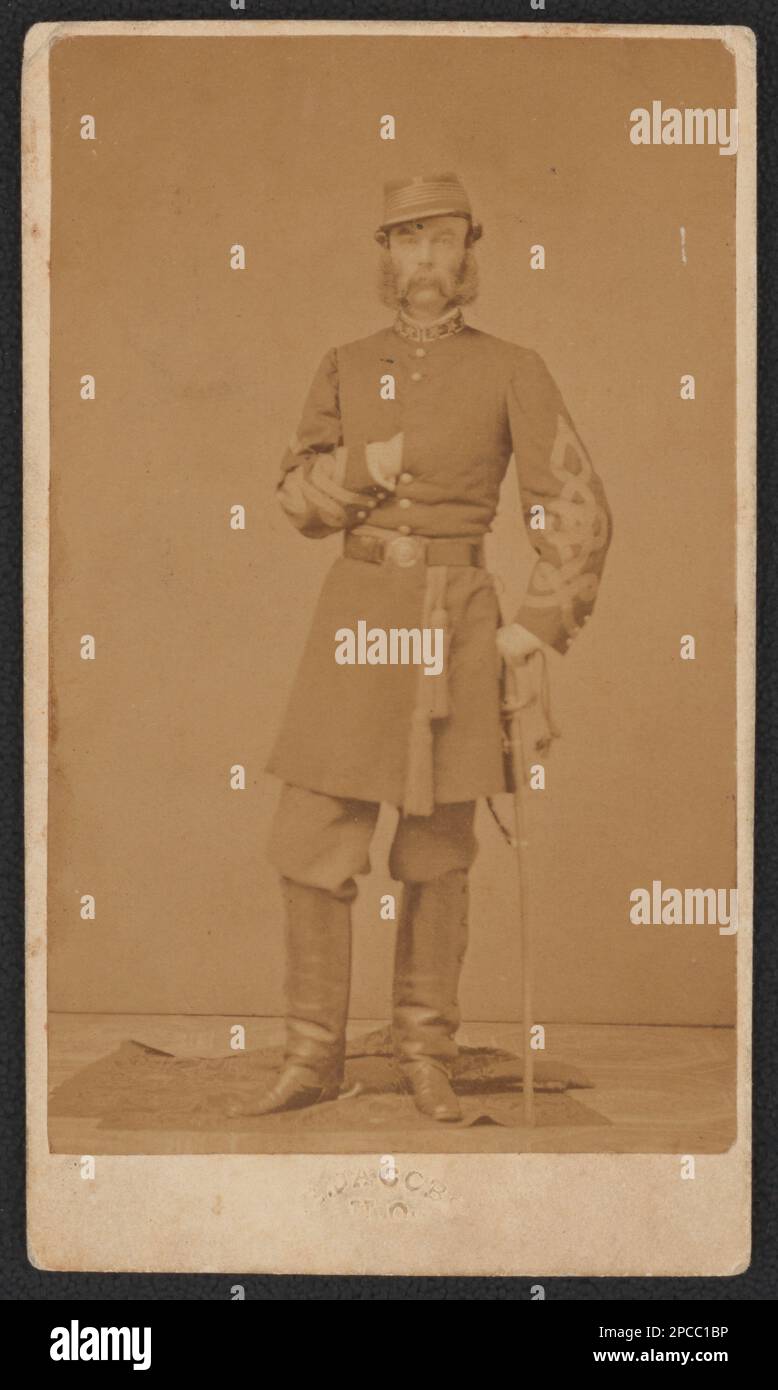 Unidentified Colonel in Confederate uniform with sword / E. Jacobs, N.O ...