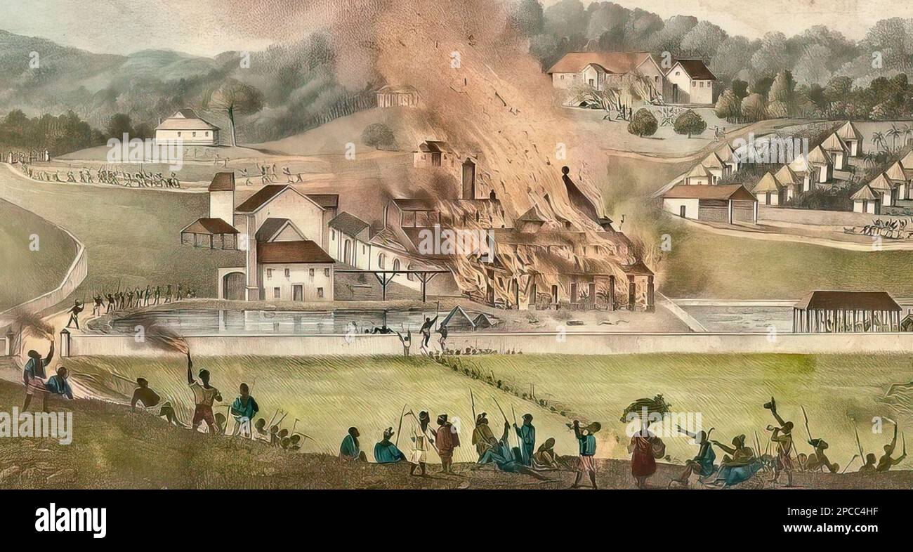 The Destruction of Roehampton Estate in the parish of St. James's in ...