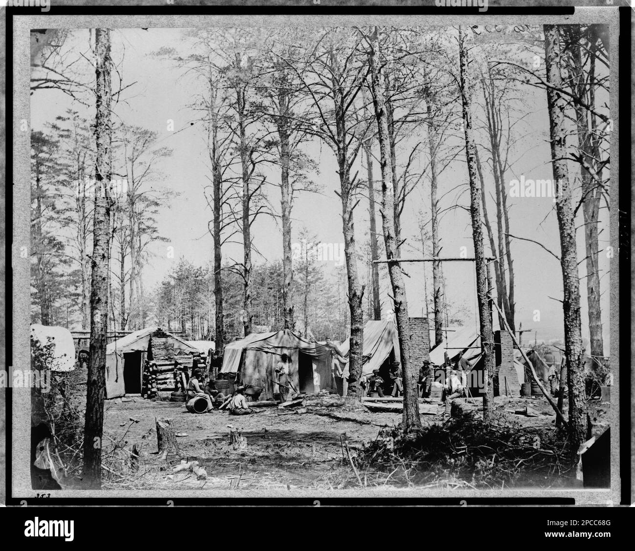 Headquarters Army of Potomac - Brandy Station, April 1864--Camp of ...