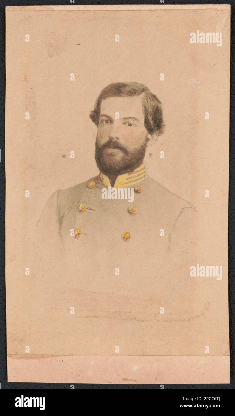 Confederate Colonel Alexander R. Chisolm, aide-de-camp to General P.G.T ...