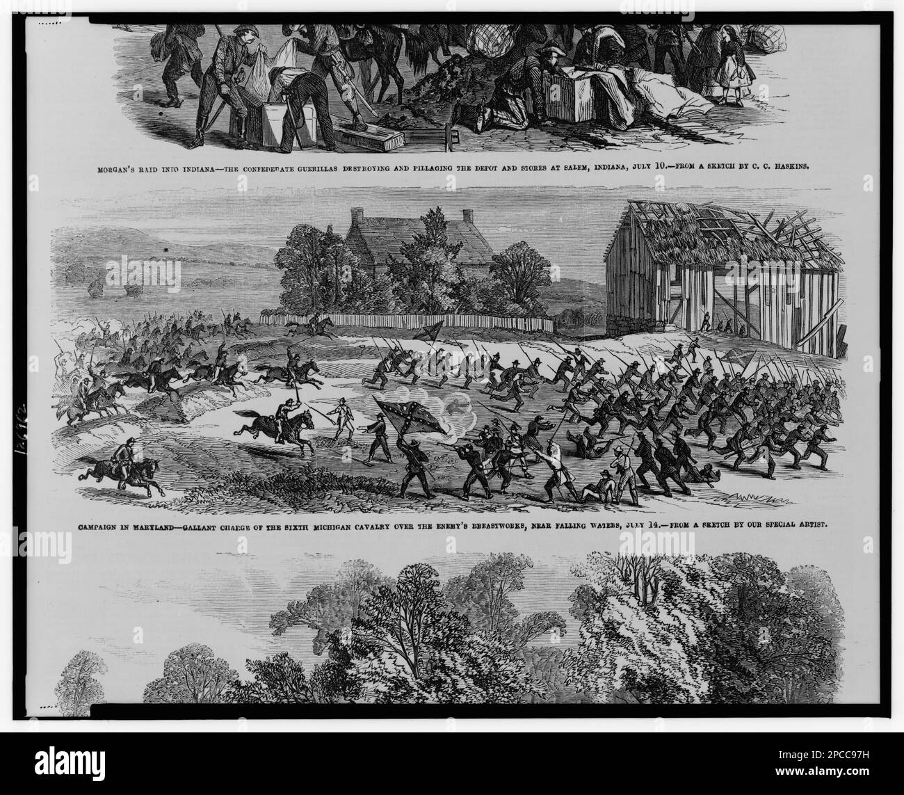 6th michigan cavalry hi-res stock photography and images - Alamy