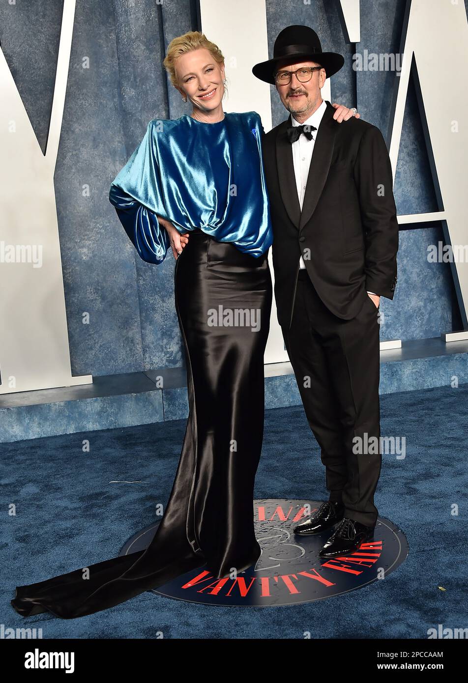 Cate Blanchett arriving at the Vanity Fair Oscar Party held at the ...