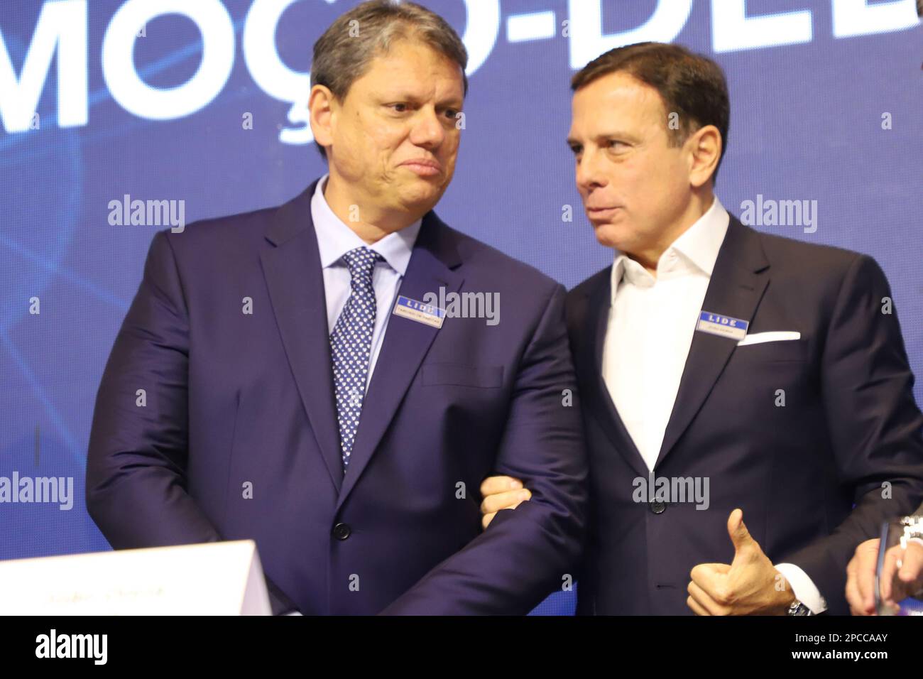 Sao Paulo, Sao Paulo, Brasil. 13th Mar, 2023. (INT) Lide monthly debate ...