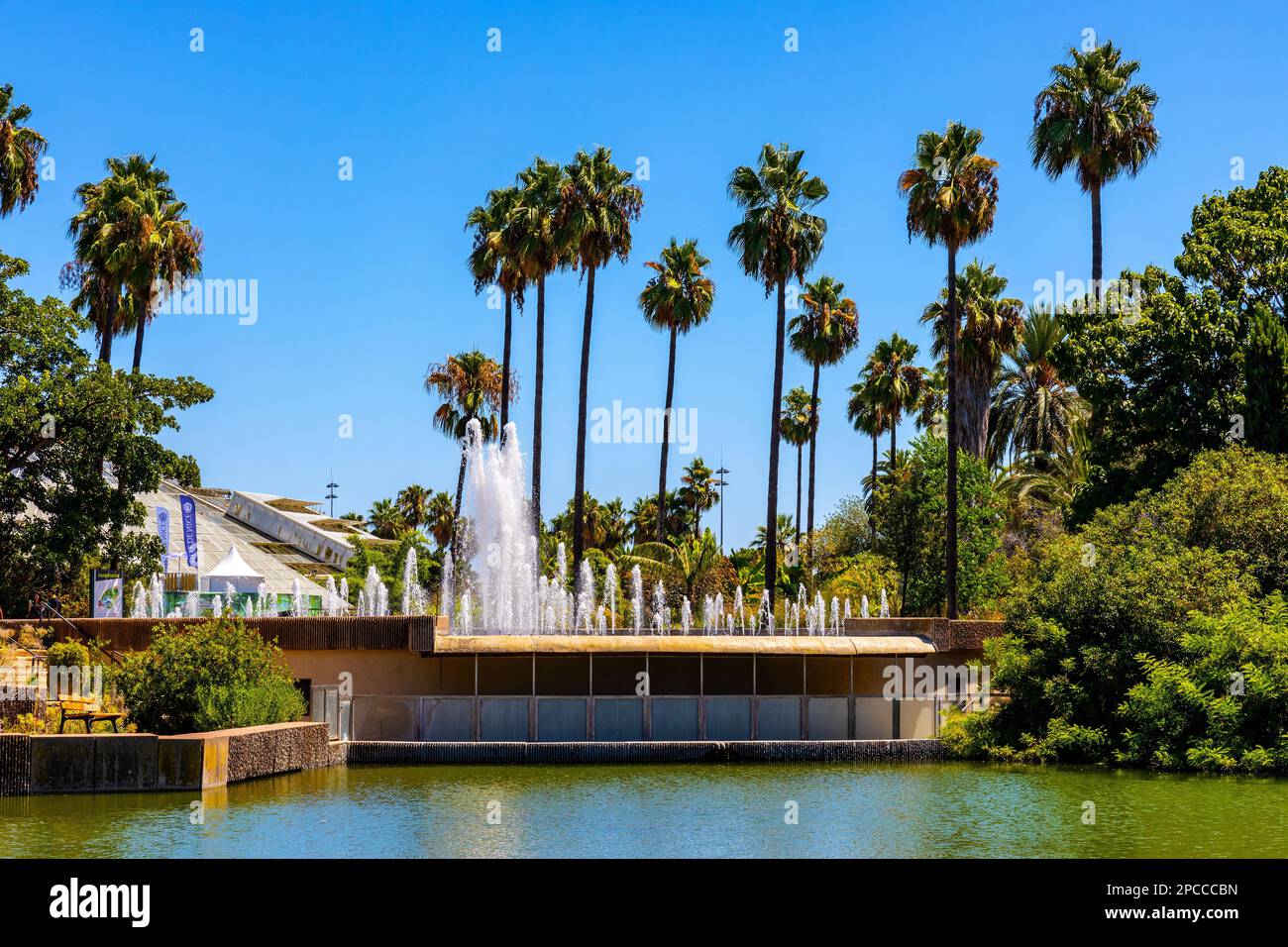 Nice, France - July 30, 2022: Parc Phoenix Park botanic and zoology ...
