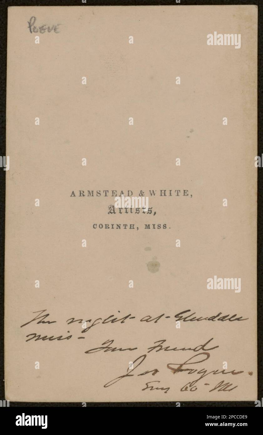 Surgeon Joseph Pogue, 66th Illinois Infantry Regiment in uniform ...