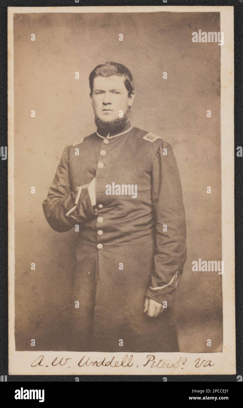 Captain Alexander Watson Weddell of Co. E, 41st Virginia Infantry ...