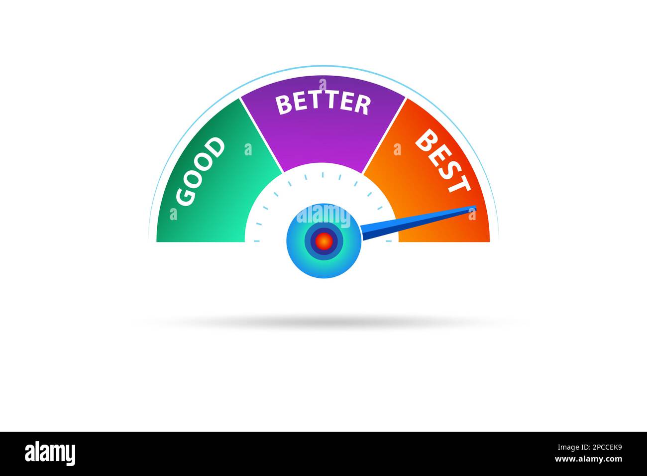 Best Better and Good comparative concept Stock Photo - Alamy