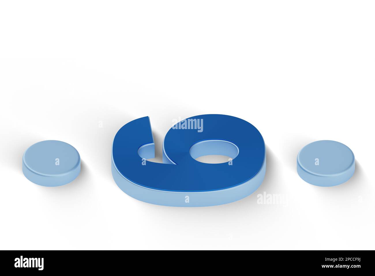 Argument over numbers nine and six Stock Photo - Alamy