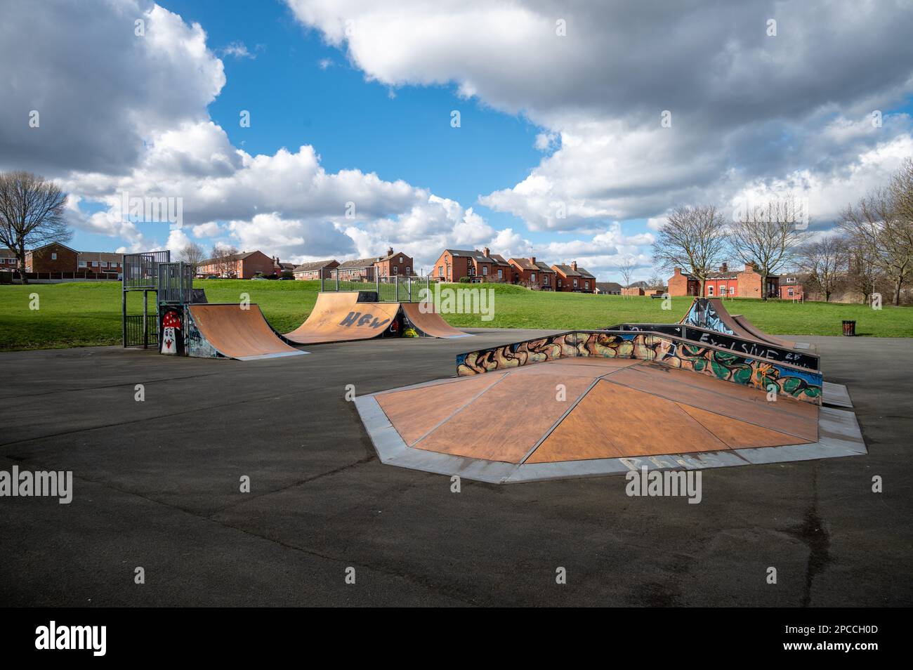 Wortley skatepark is a wooden park located at the Wortley Recreation ...