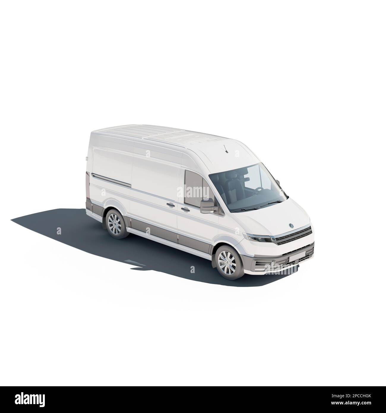3d van model hi-res stock photography and images - Alamy