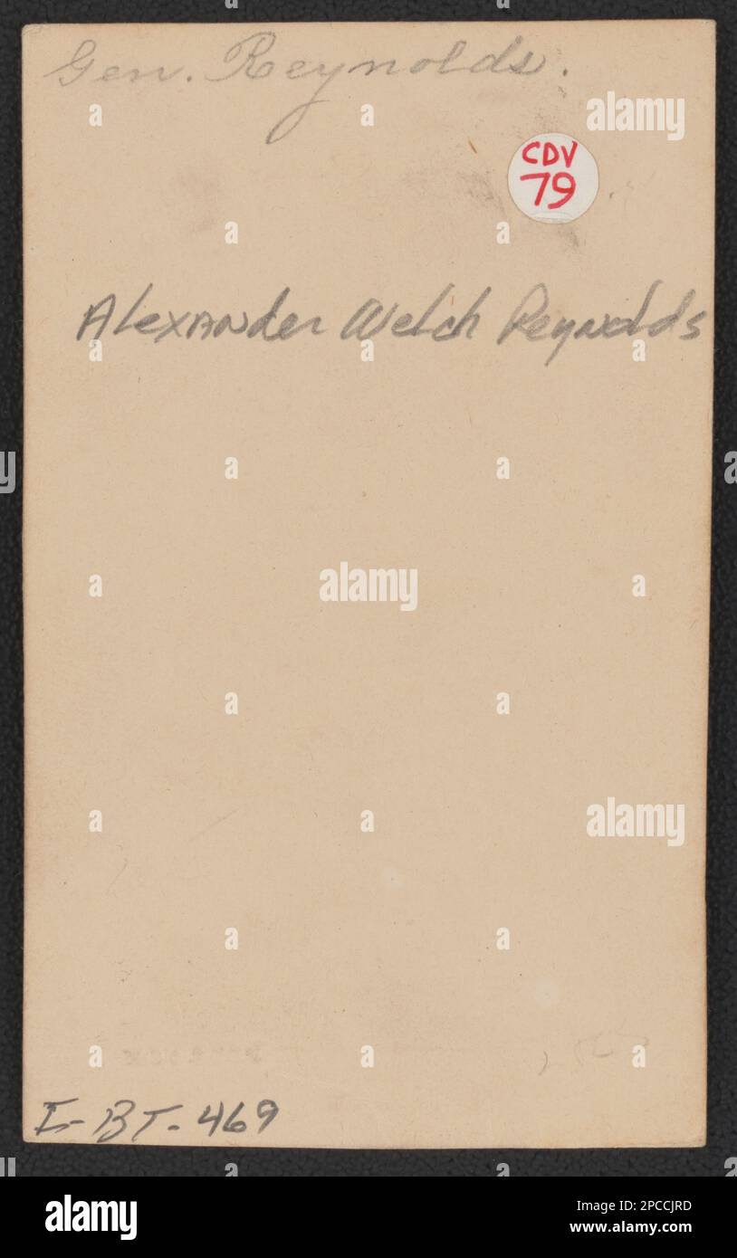 Brigadier General Alexander Welch Reynolds of the 50th Virginia ...