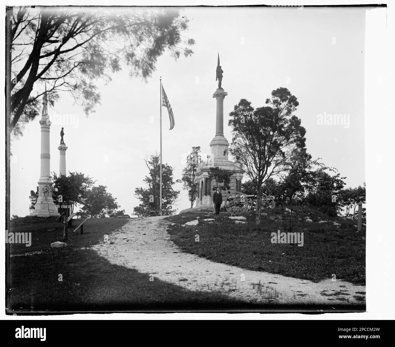 Monuments at Chickamauga and Chattanooga National Military Park ...