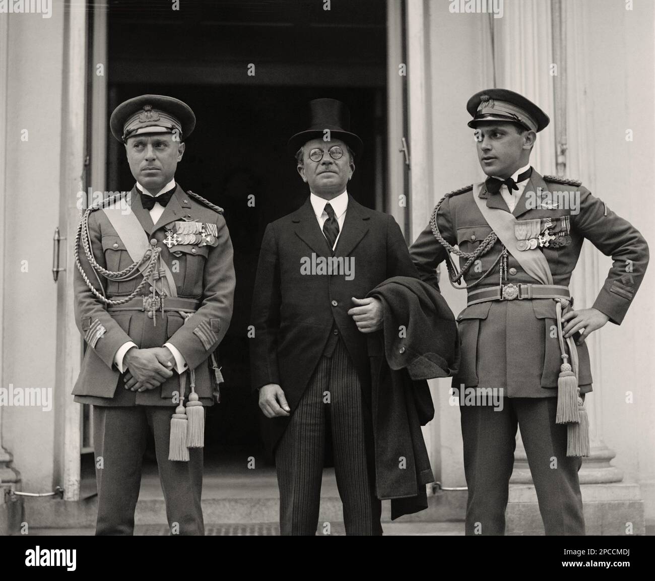 1924, 20 april , WASHINGTON D.C. , USA : The italian celebrated aviator ...
