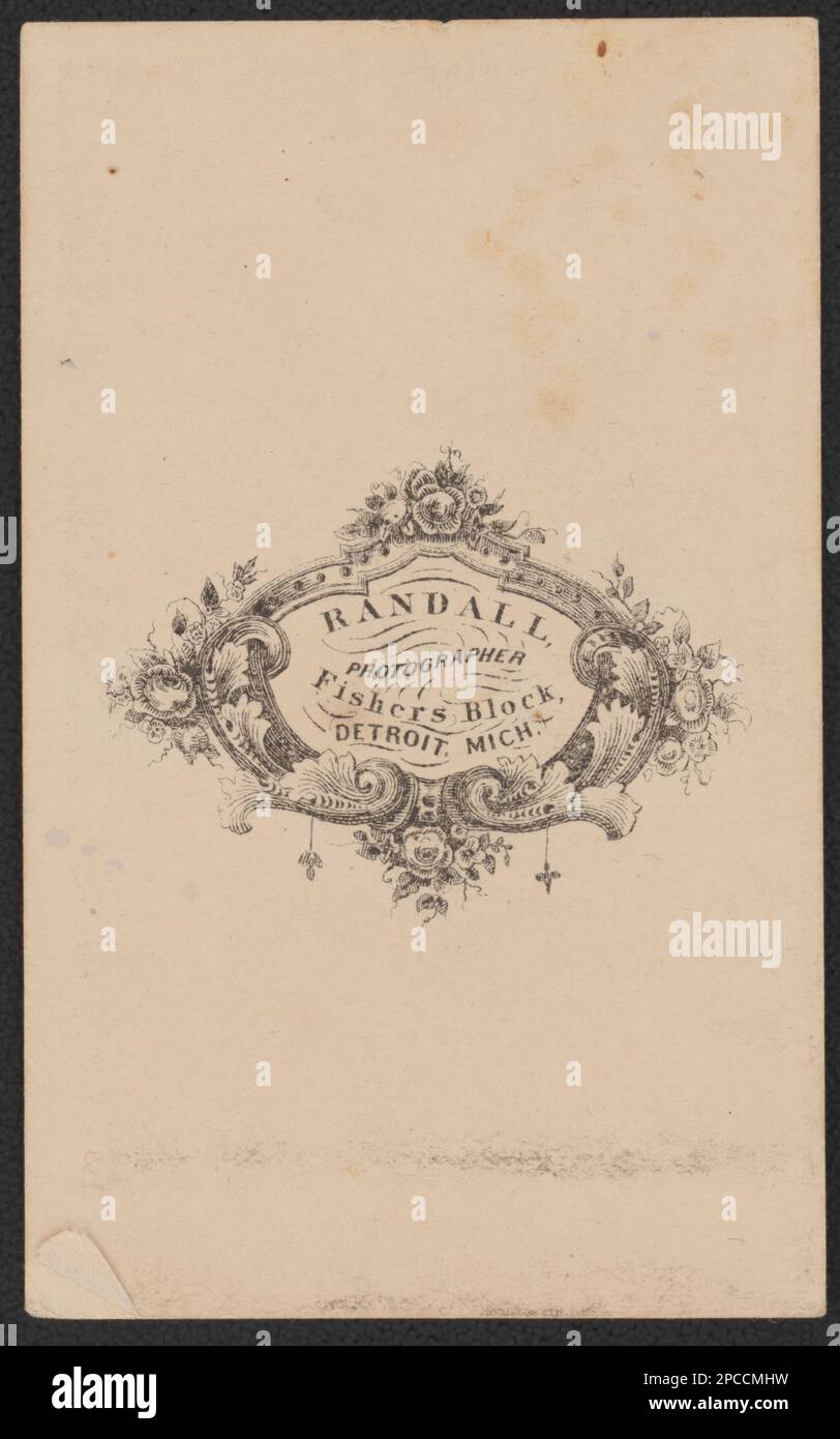 First Lieutenant Alfred H. VanVliet of Co. E, 2nd Michigan Infantry ...