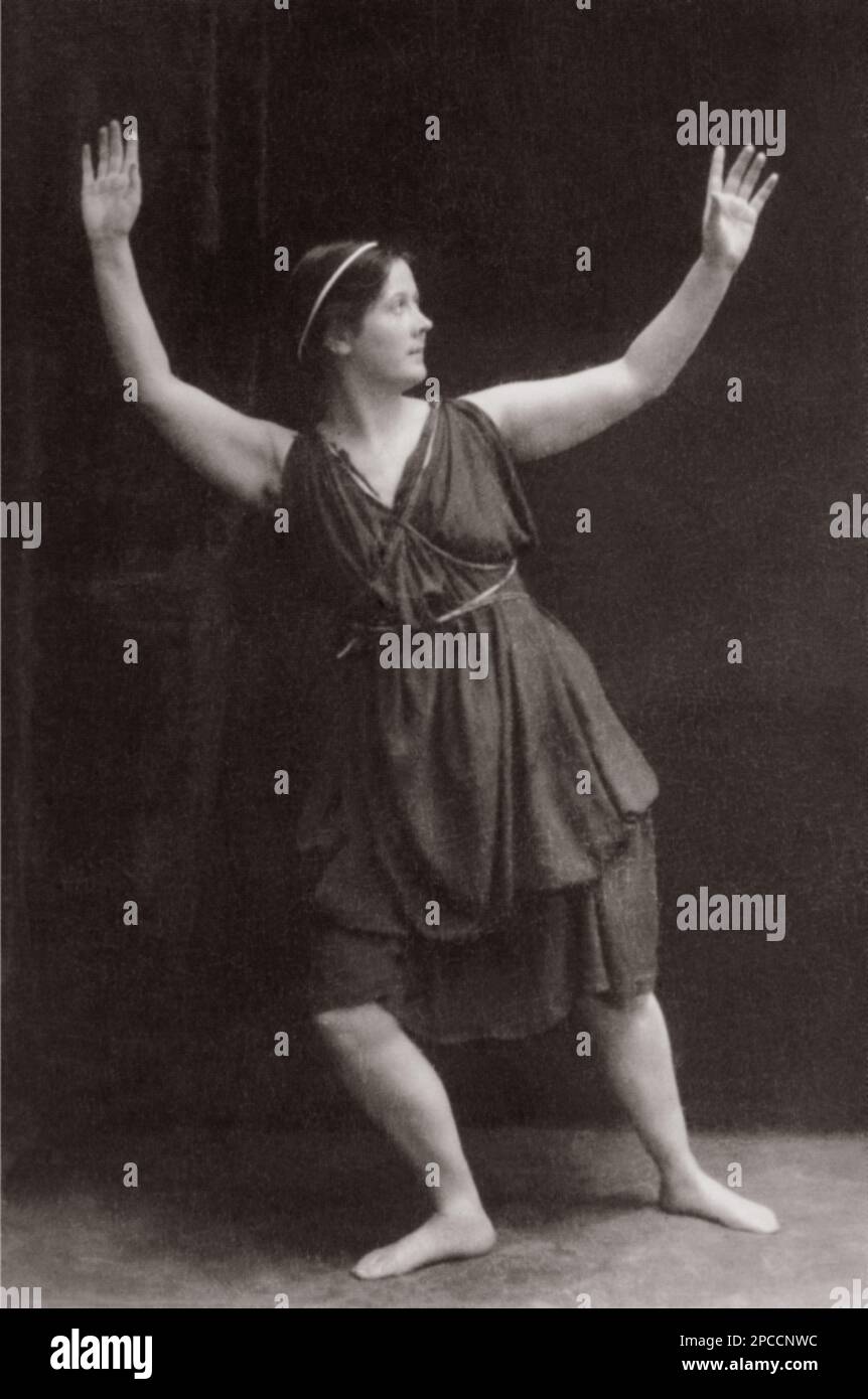 1904 ca., USA : The american revolutianary dancer ISADORA DUNCAN ( 1878 ...