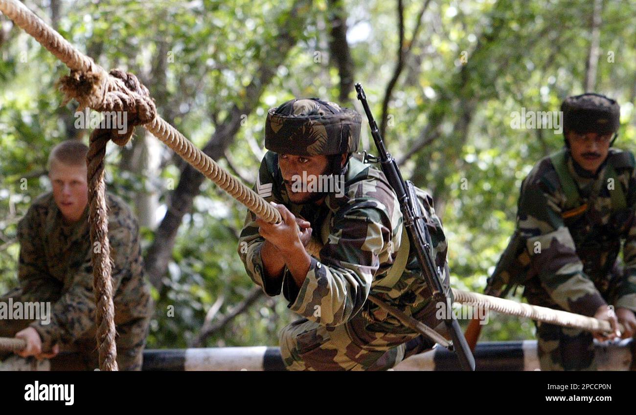 Indian Army Obstacle Course Obstacle – India NCC