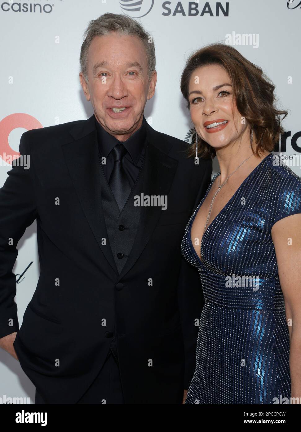 West Hollywood, Ca. 12th Mar, 2023. Tim Allen and Jane Hajduk at the ...