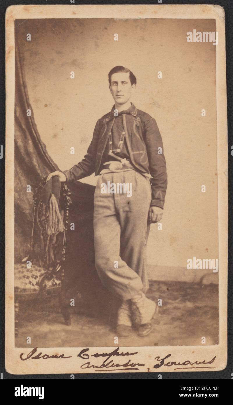 Sergeant Isaac Cooper of Co. A, 62nd New York Infantry Regiment and ...