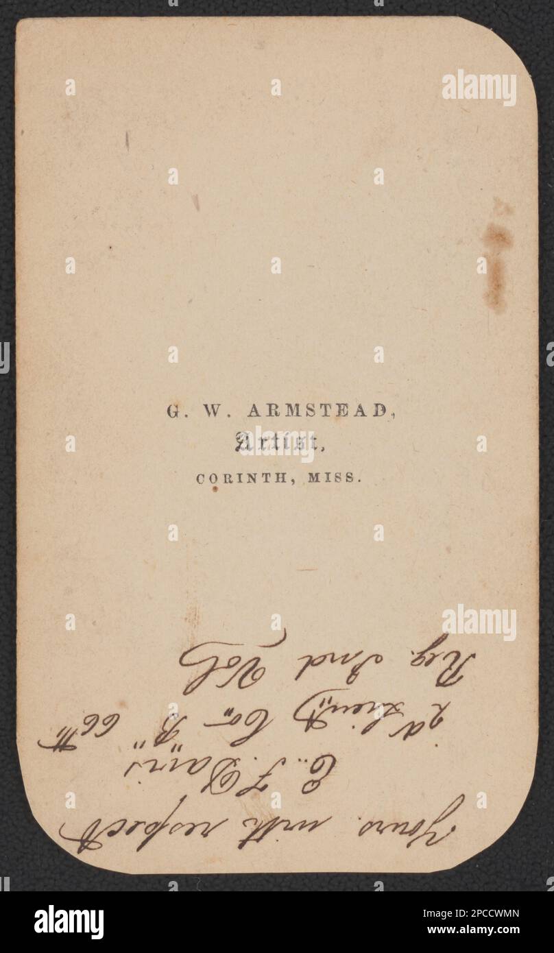 Second Lieutenant Elias F. Davis of Co. B, 66th Indiana Infantry ...