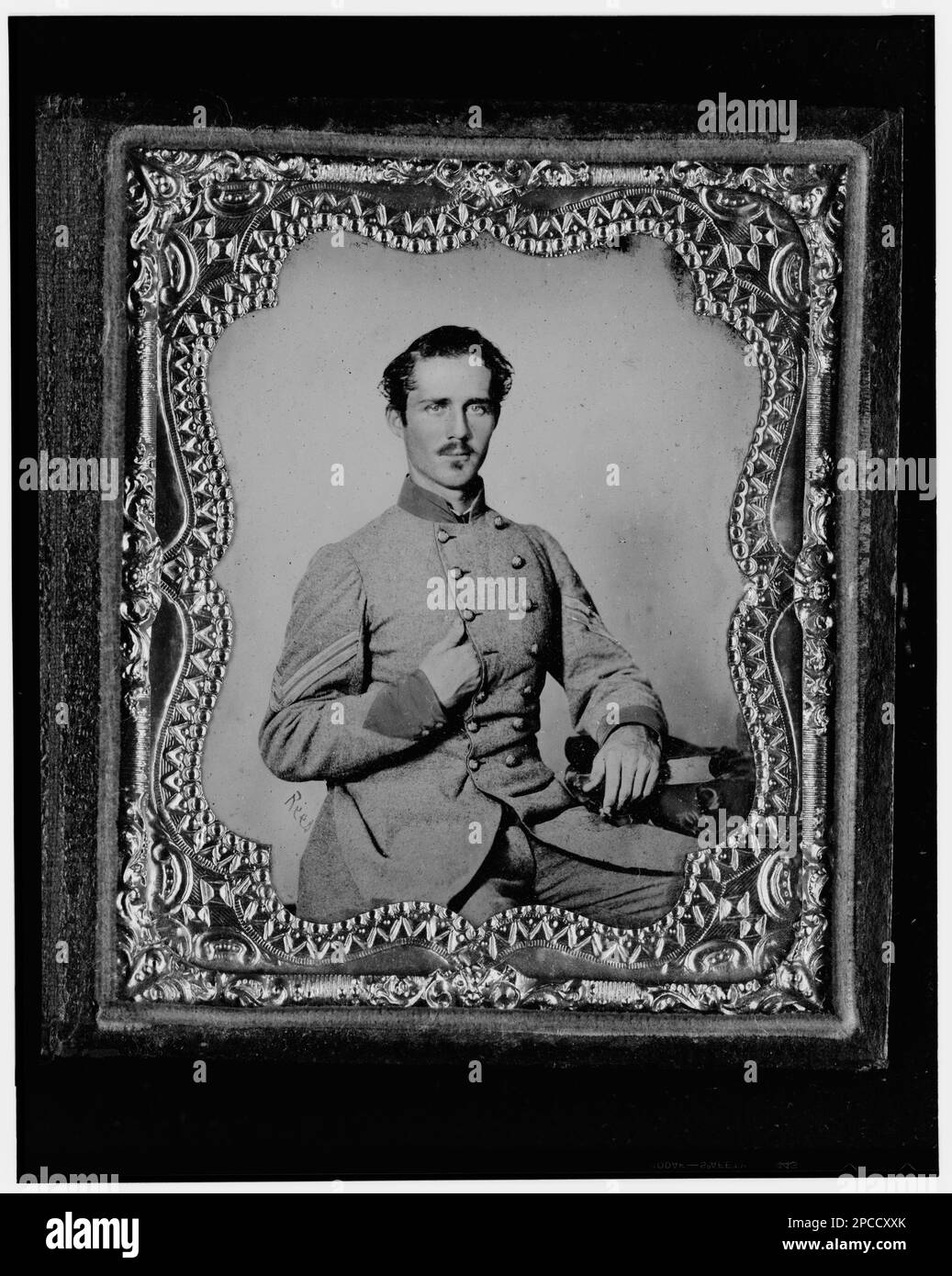 Bernard Bluecher Graves, Corp., C.S.A., three-quarter length portrait ...
