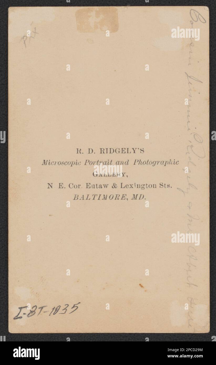 Confederate officers Jimmie Ridgely and Albert ? in uniforms / R.D ...