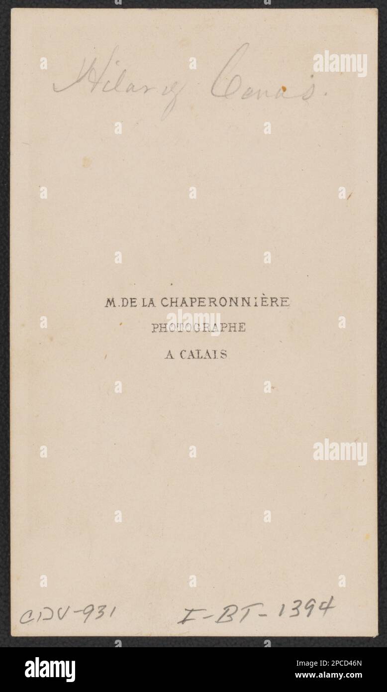 First Lieutenant Hilary Cenas of the Confederate States Navy and ...