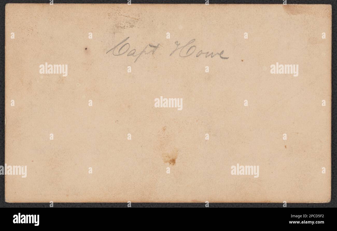 Captain William Addison Howe of Co. A, 7th Ohio Infantry Regiment in ...