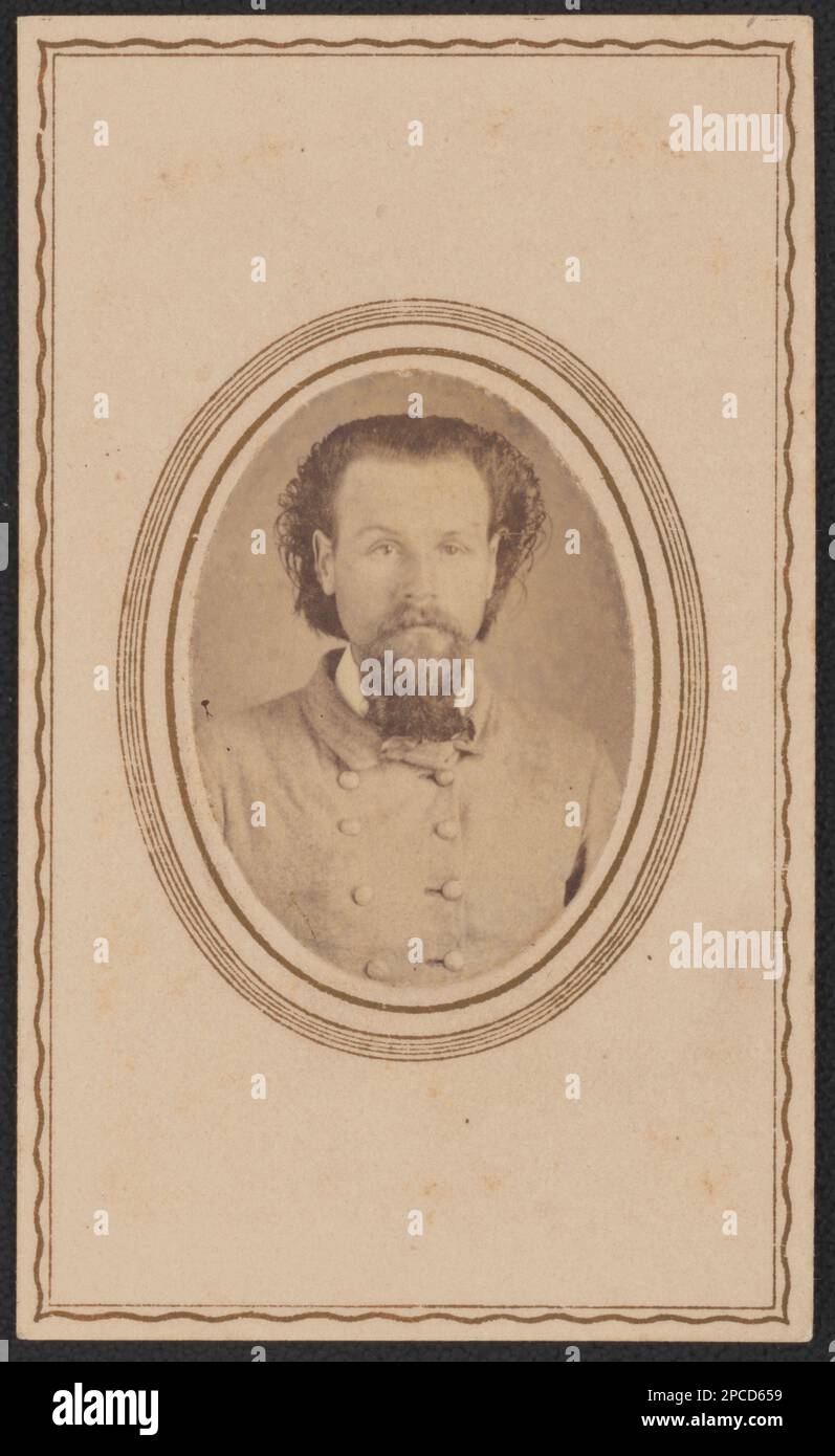 Private Ambrose G. Dalton of Co. B, 3rd Tennessee Cavalry Regiment in ...