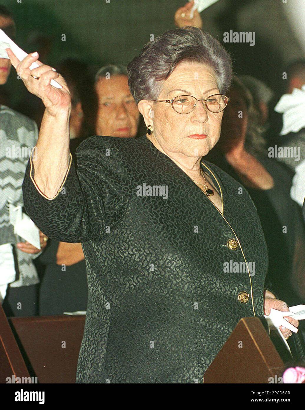 ** FILE ** Hermilda Gaviria de Escobar mother of Pablo Escobar, former ...