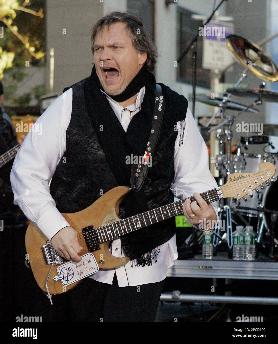 Meat Loaf performs on the NBC "Today" television program in New York's ...