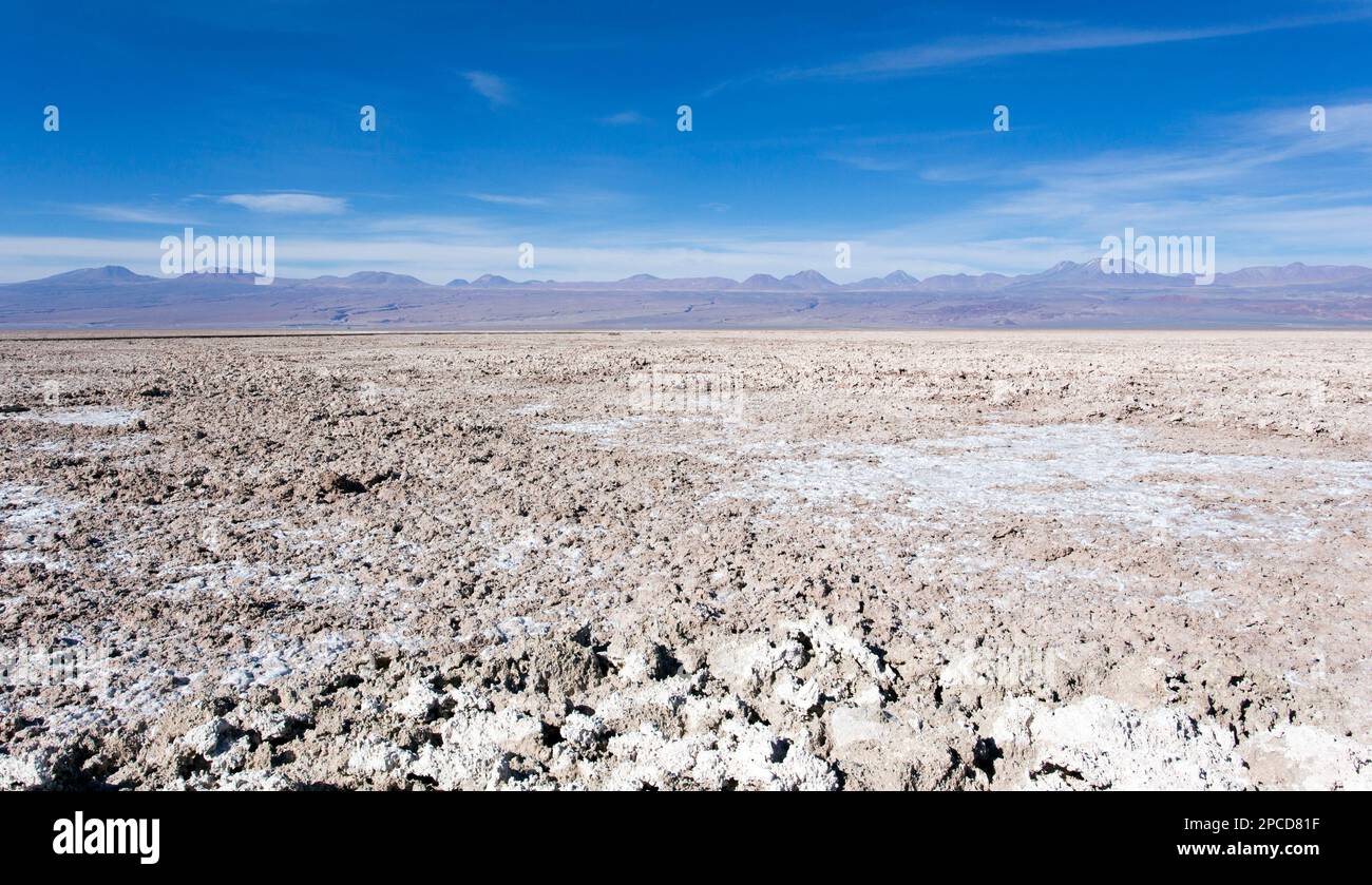 View of salar de Atacama in Chile Stock Photo - Alamy