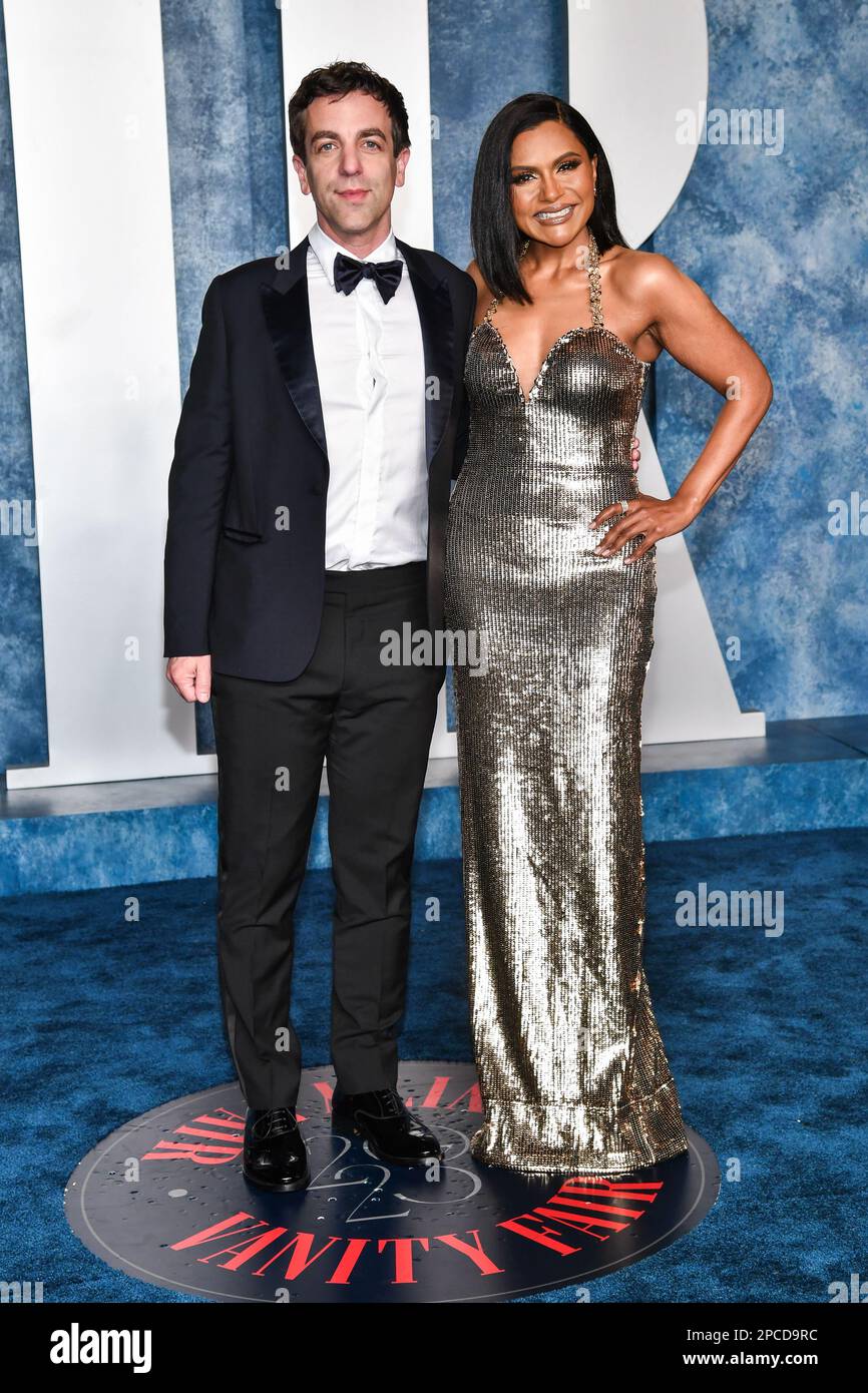 Beverly Hills, USA. 13th Mar, 2023. B. J. Novak and Mindy Kaling ...