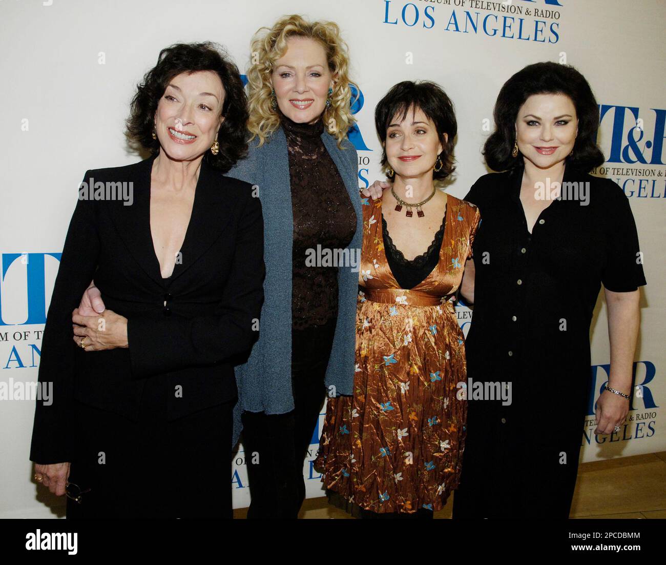 Actresses, from left, Dixie Carter, Jean Smart, Annie Potts and Delta ...
