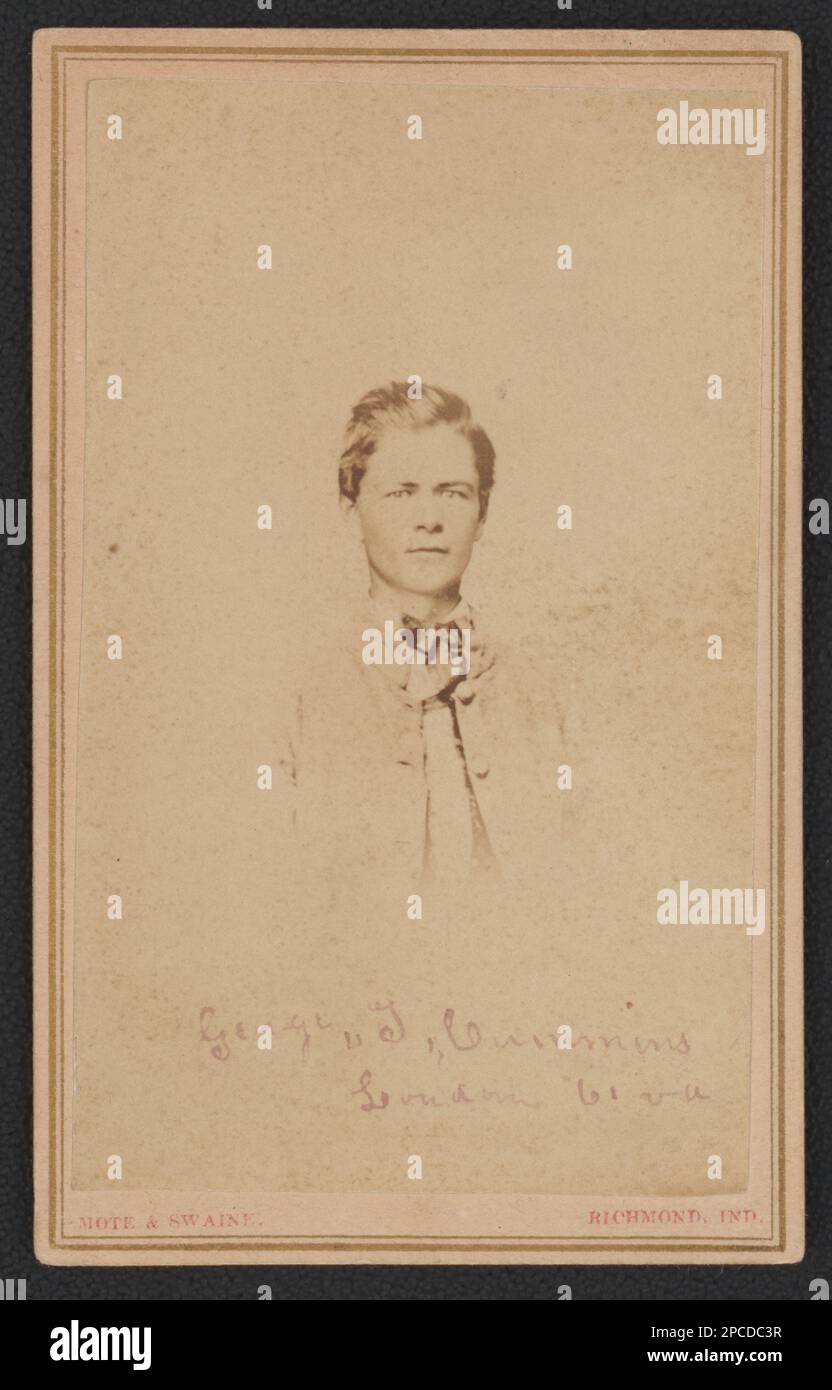Private George T. Cummings of Co. F, 8th Virginia Infantry Regiment in ...