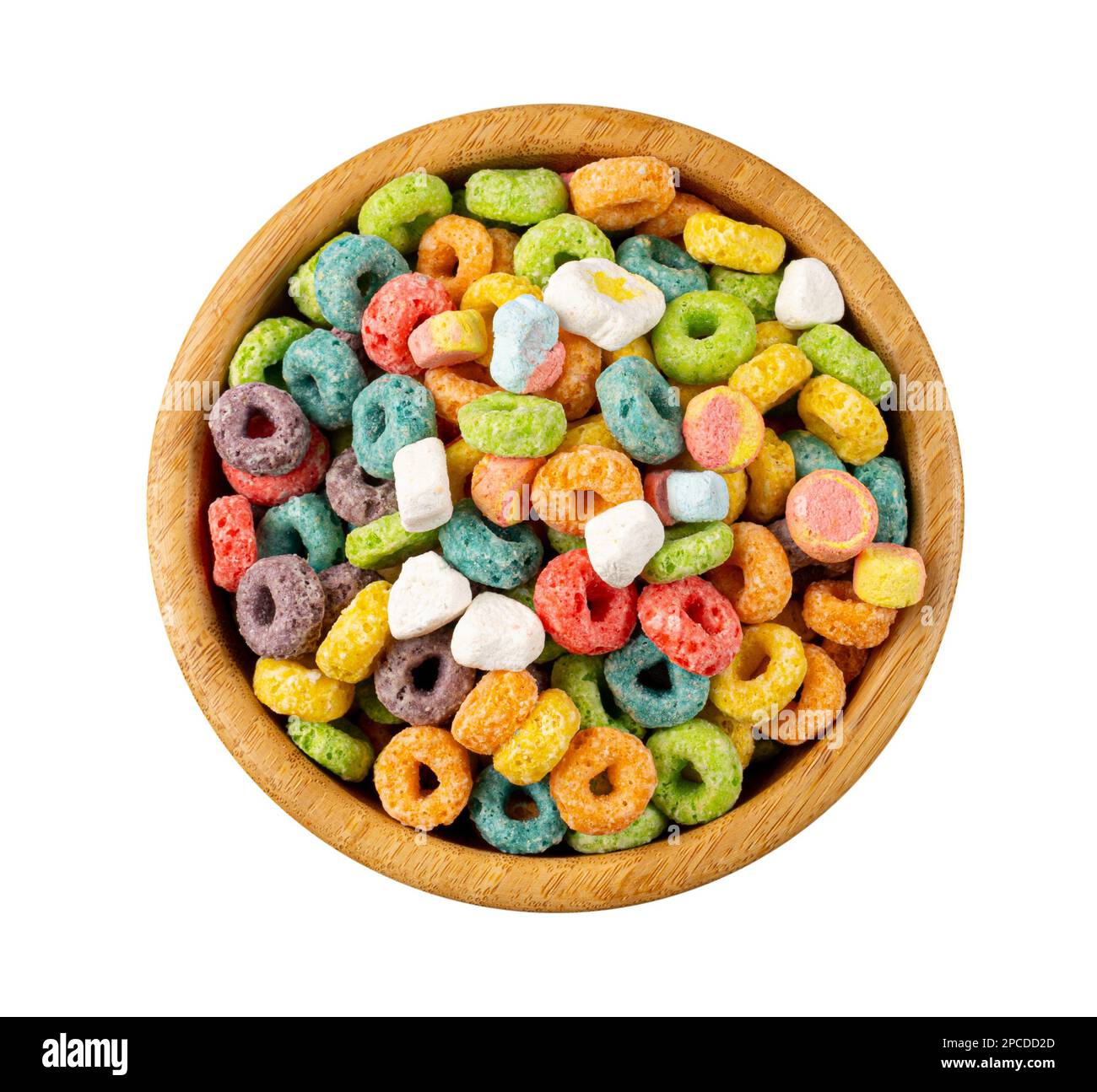 Cereal breakfast top view hi-res stock photography and images - Alamy