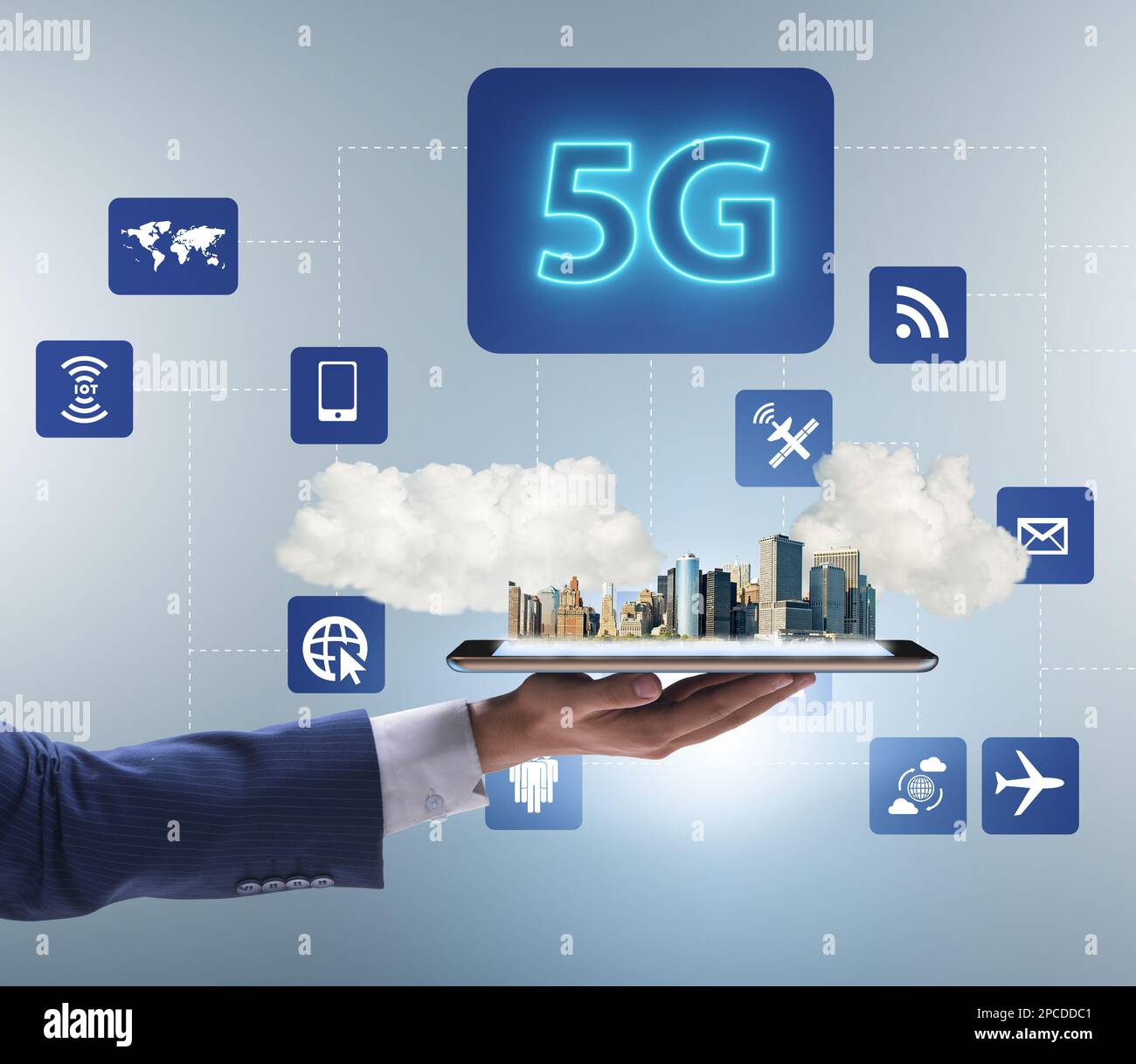 5G technology concept - high internet speed Stock Photo - Alamy