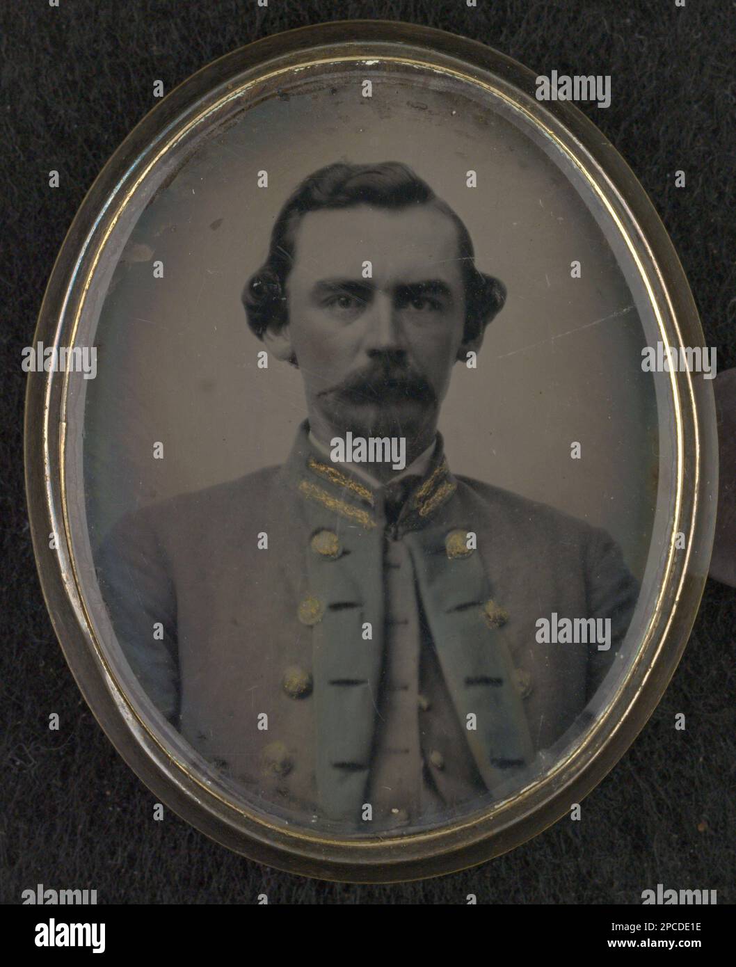 Captain James Harrington Powe of Co. B, Co. H, and Co. D, 1st South Carolina Infantry Regiment ...