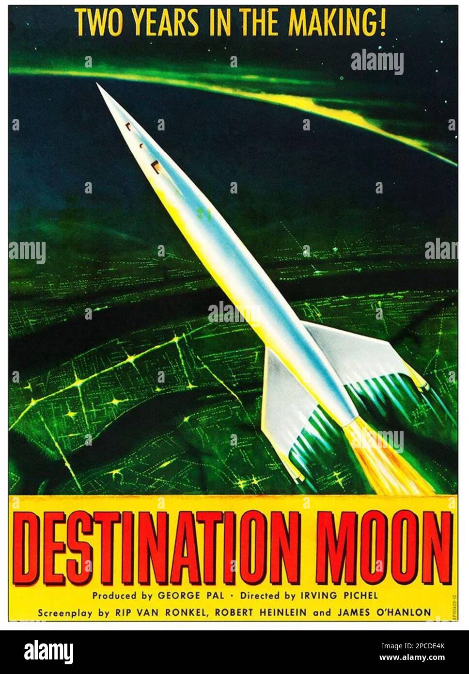 DESTINATION MOON 1950 Eagle-Lion Classics film Stock Photo - Alamy