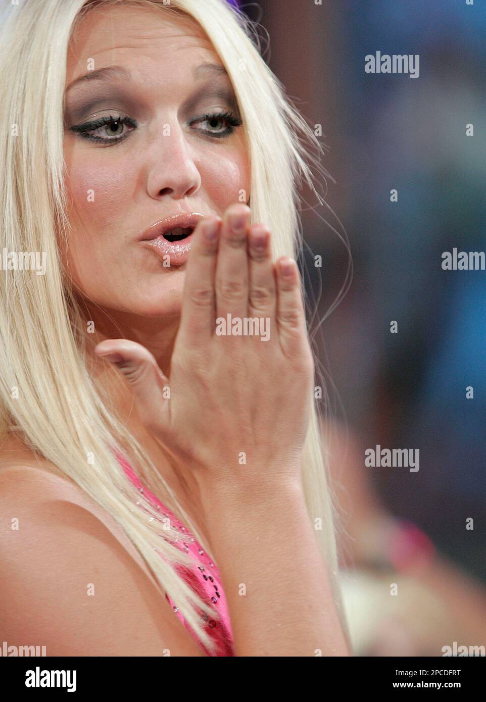 Brooke Hogan appears on MTV's TRL, Tuesday, Oct. 24, 2006 at MTV's ...